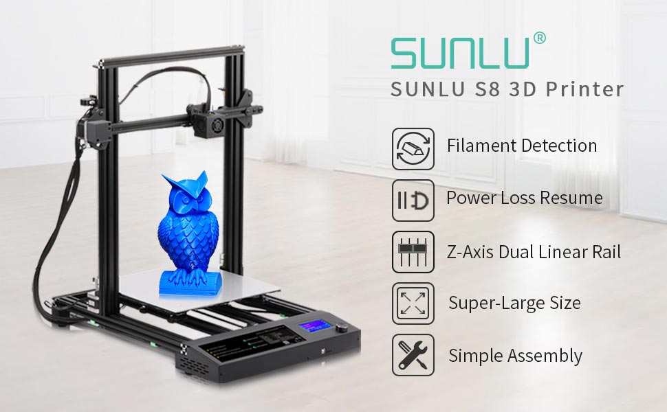 Tutoriel : montage d'une Sunlu S8 / S8 Plus | Les Imprimantes 3D .fr