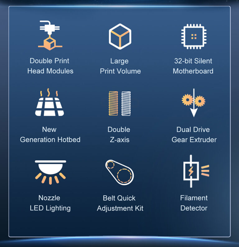 Geeetech Mizar M, présentation de l'imprimante 3D bicolore