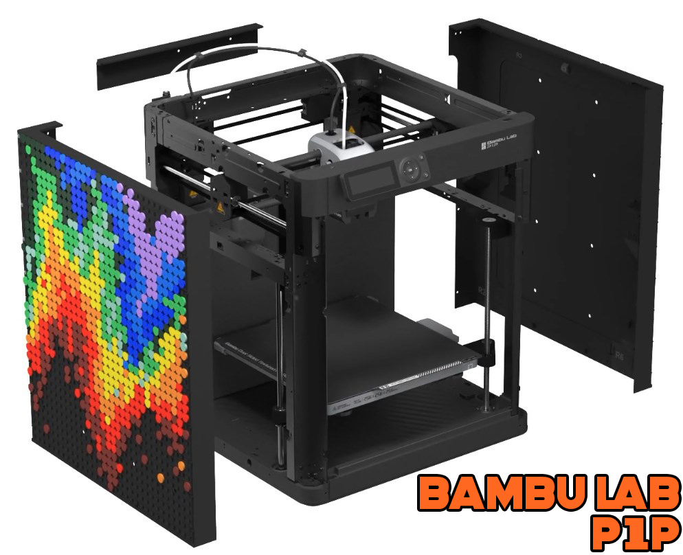 Bambu Lab P1P : fiche technique, test, tutoriel, prix imprimante 3D