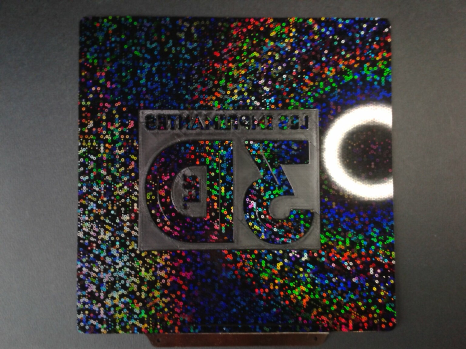 Test d'un PEY avec diffraction | Les Imprimantes 3D .fr