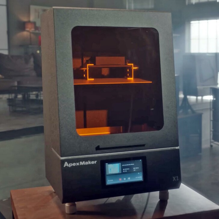 Apex Maker X1 : fiche technique, tutoriel, test, prix imprimante SLA