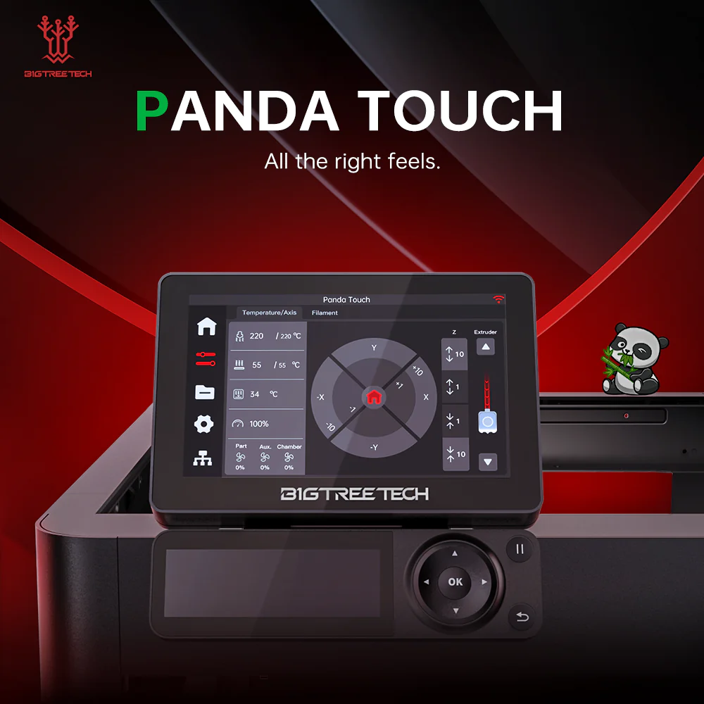 BIGTREETECH Panda Touch, écran pour Bambu Lab P1P et P1S