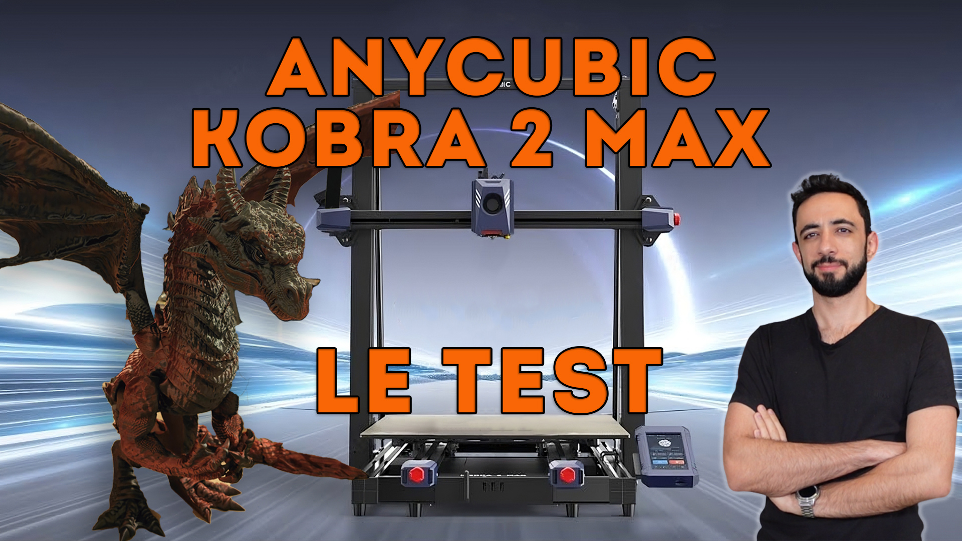 Test Anycubic Kobra 2 Max, l'imprimante 3D FDM au grand volume