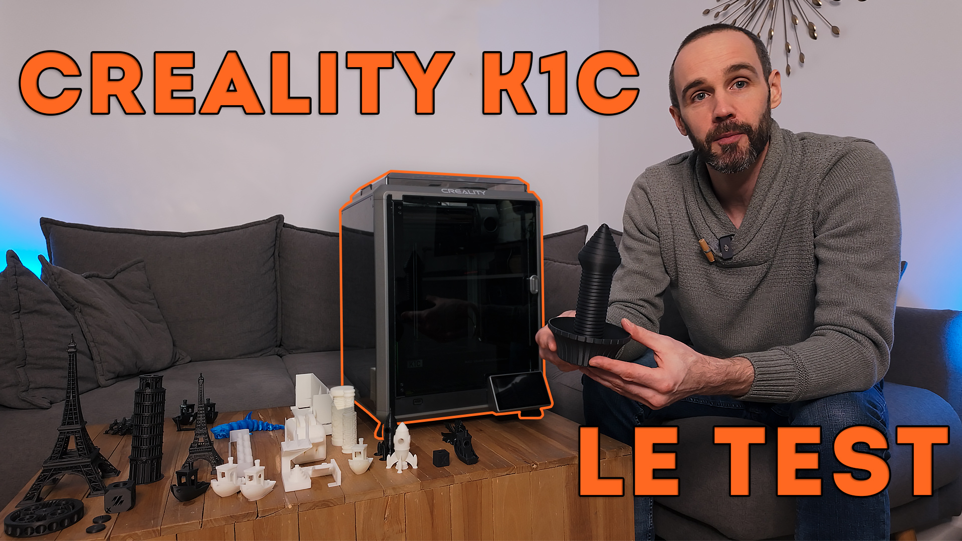 Creality K1C, le test | Les Imprimantes 3D .fr