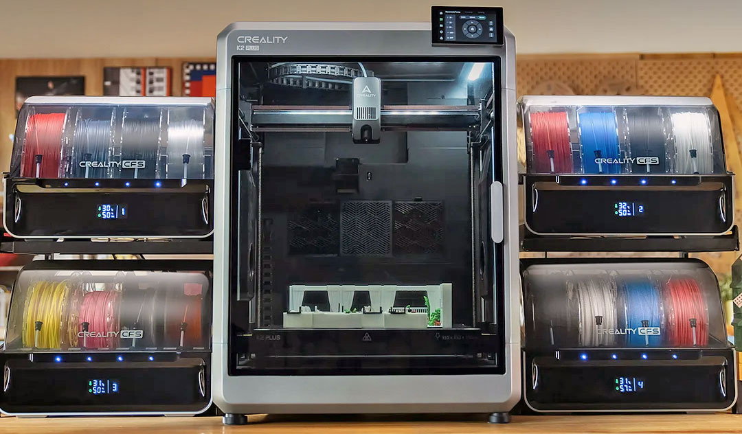 Creality CFS : fiche technique, tutoriel, test et prix multi filaments