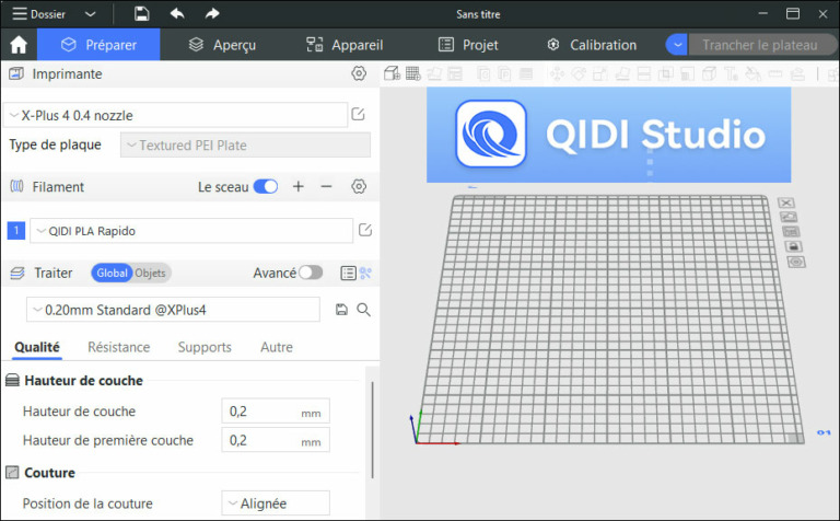 Qidi Plus4 / Qidi Tech X Plus 4 : fiche technique, tutoriel et prix