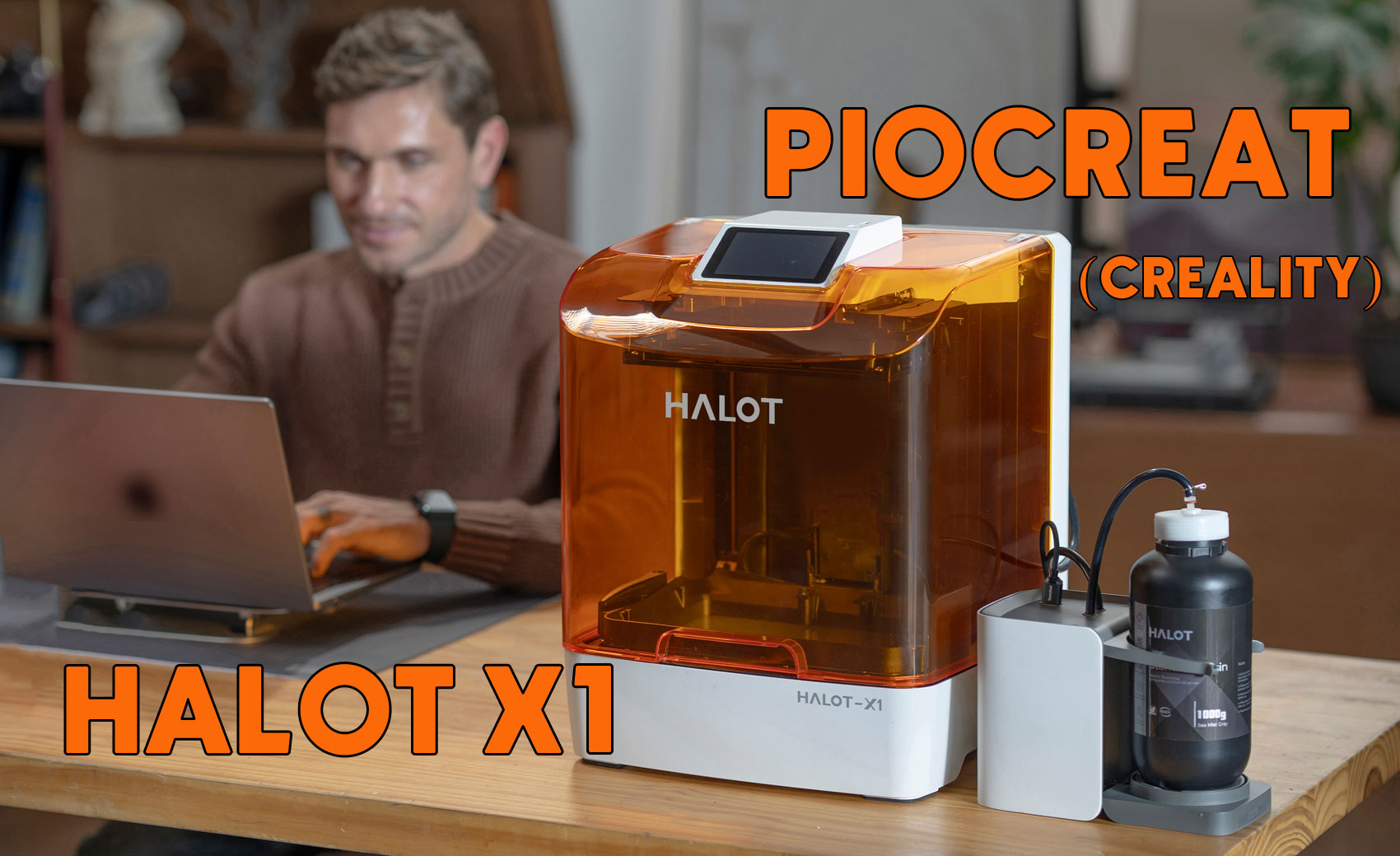 PioCreat Halot X1, le renouveau SLA de Creality | Les Imprimantes 3D .fr