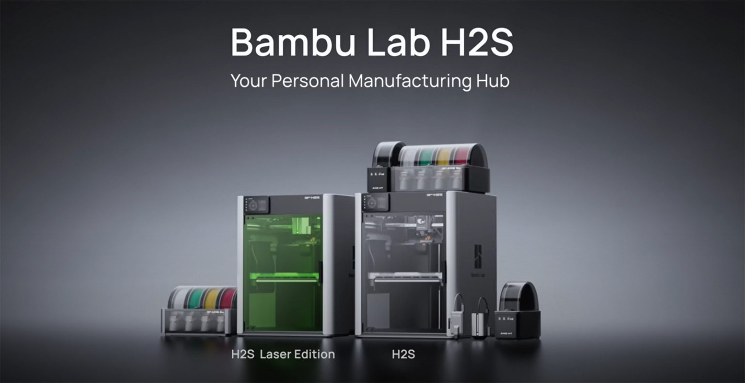 Test Bambu Lab H2S Combo, imprimante 3D avec AMS 2 Pro